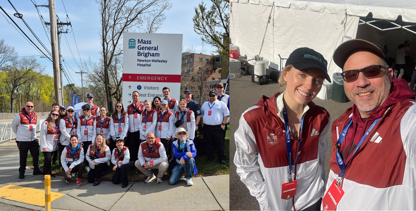 BRIEF: MGH Institute Students Volunteer at the Boston Marathon | MGH ...