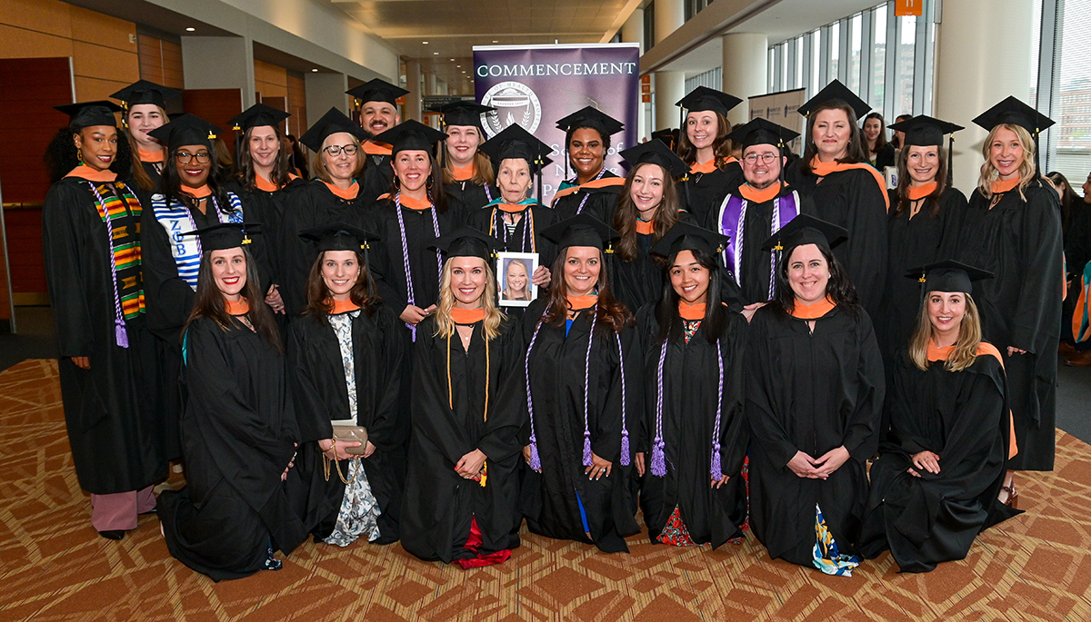 First Leadership in Nursing Education Class Graduates with Plans of ...