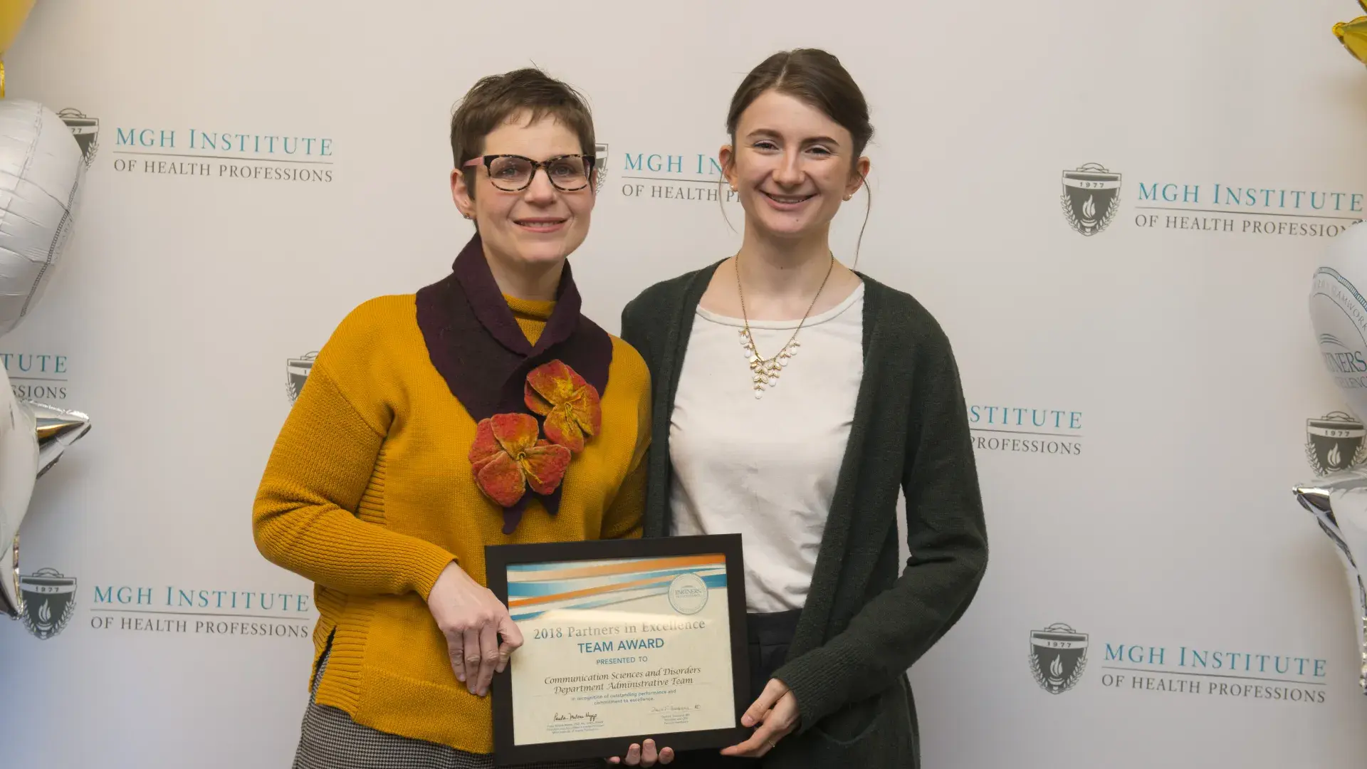 Employees Recognized for Excellence | MGH Institute of Health Professions